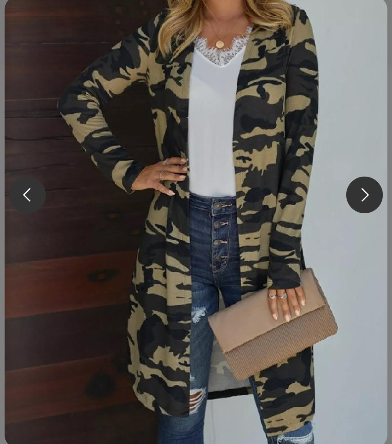 Camo Duster – The Nina Simone Collection